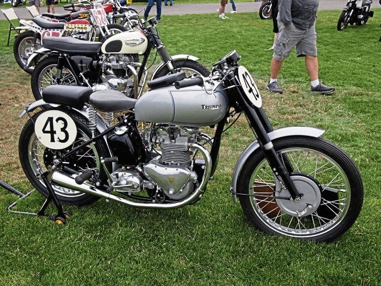 Triumph GP best in show at top American event | Old Bike Mart