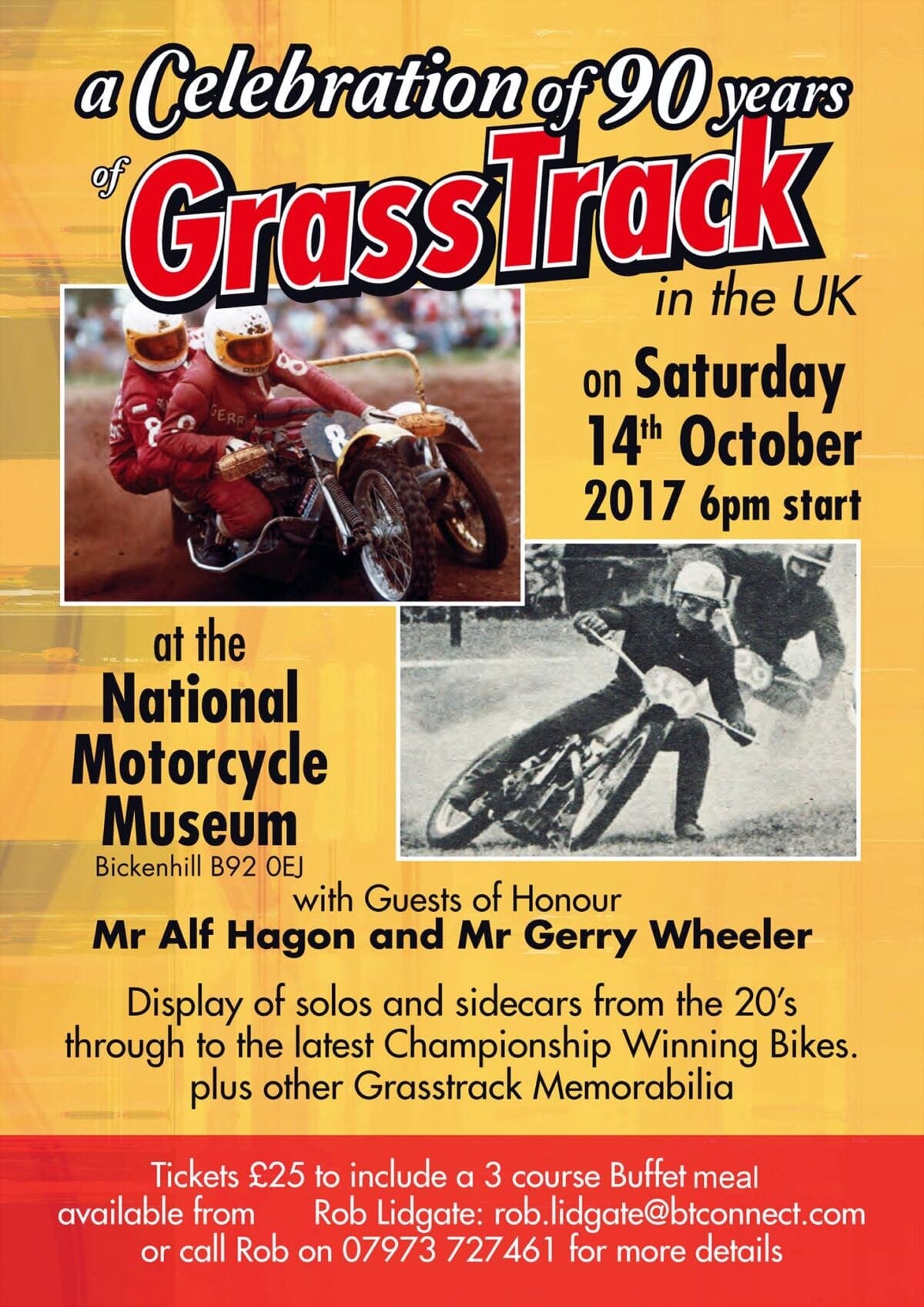 Stars flocking to celebrate 90 years of grass track at the National ...