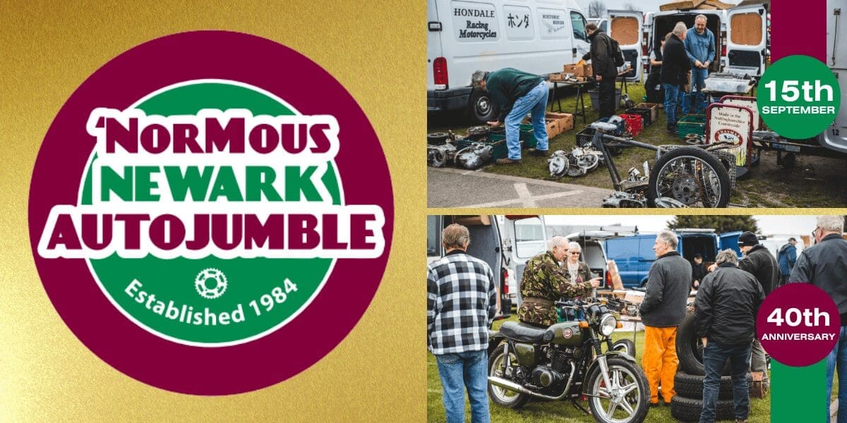 Celebrate 40 Years of Normous Newark Autojumble! | Old Bike Mart